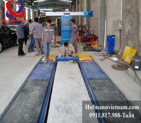 Máy cân chỉnh thước lái Hofmann – Mỹ Geoliner 630